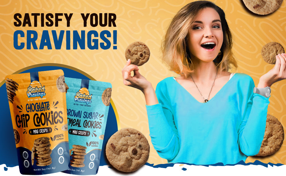 Brown Sugar Oatmeal Cookie Bag 5oz (Nut-Free) — Baked Cravings