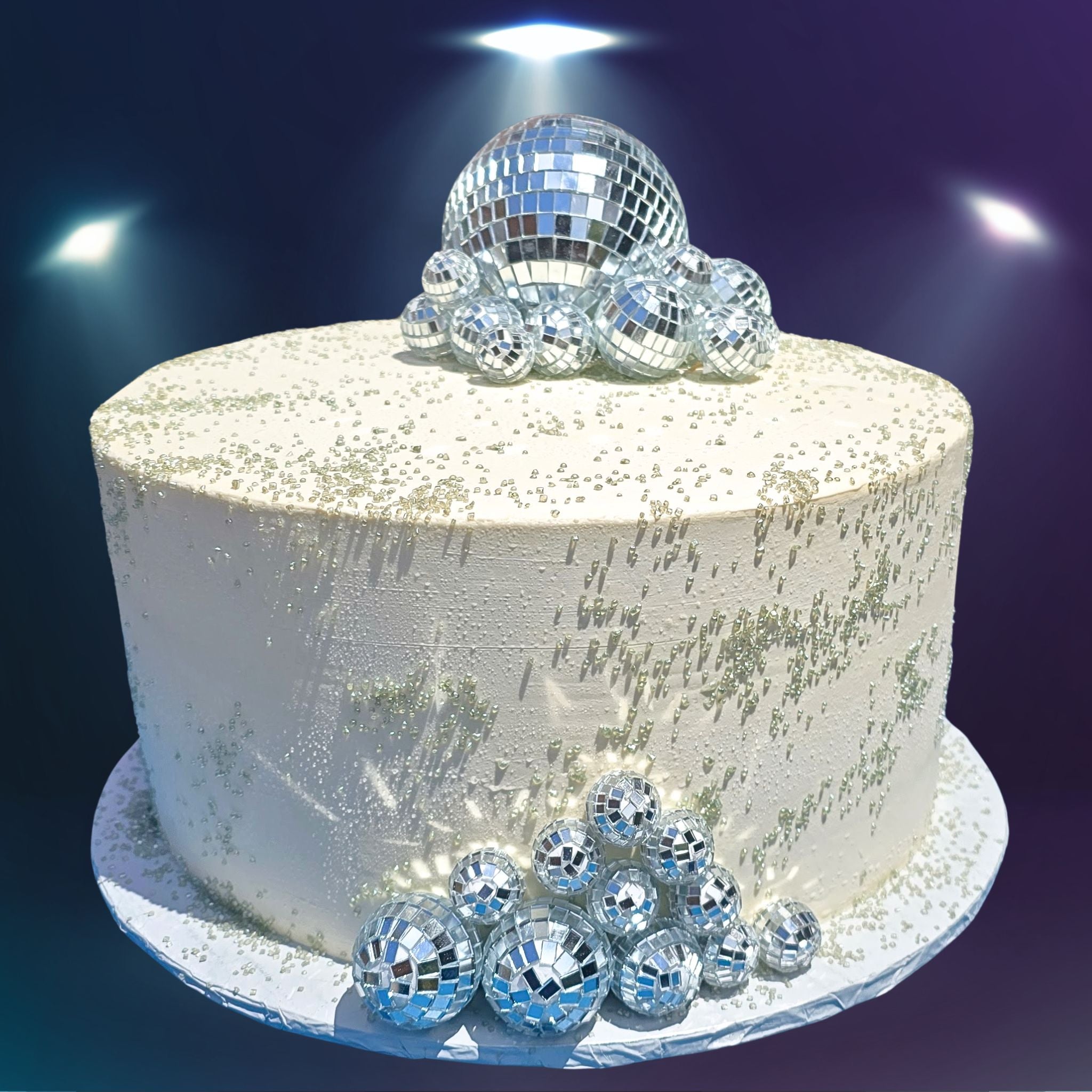 Disco Ball Cake – Baked Cravings