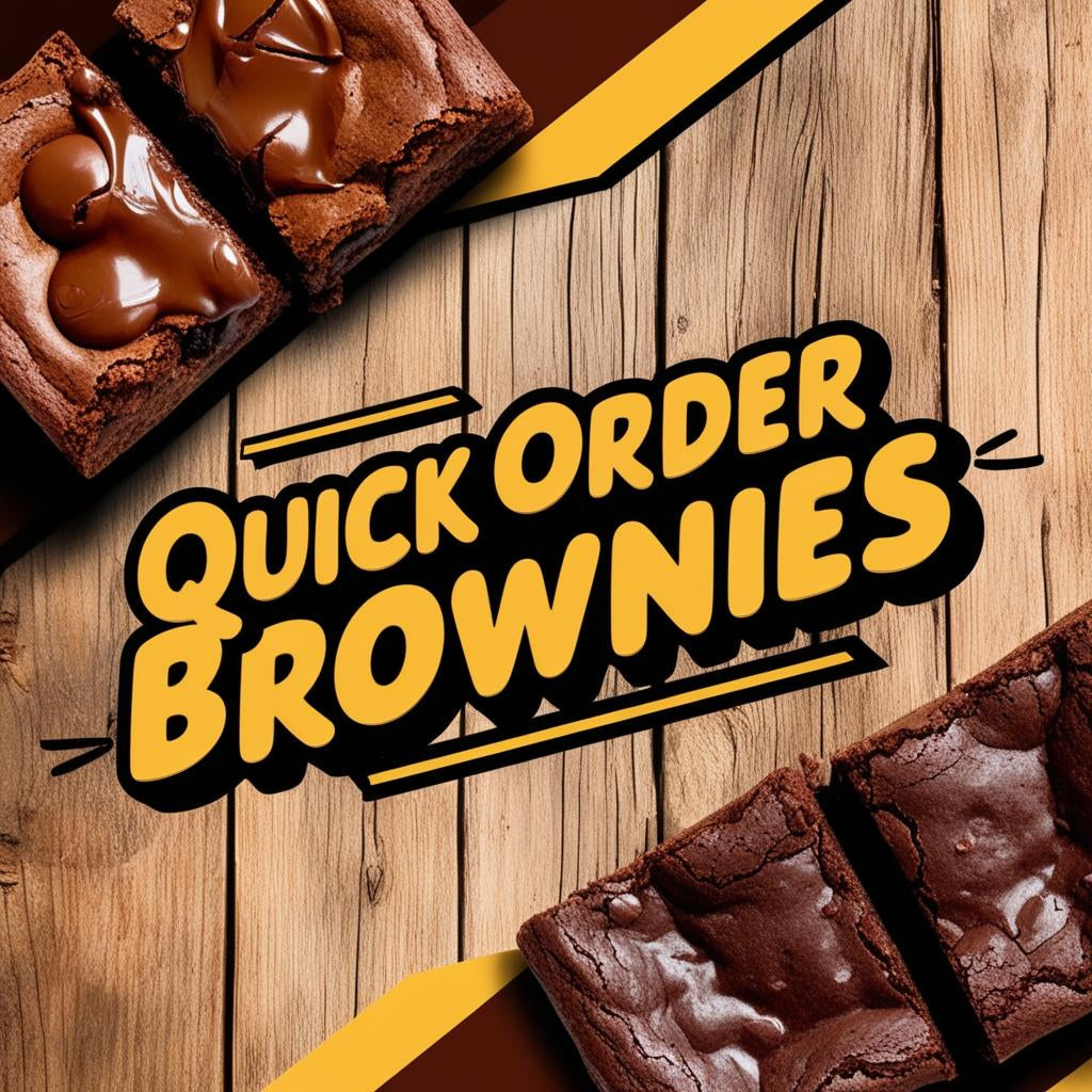 Quick Order Brownies — Baked Cravings