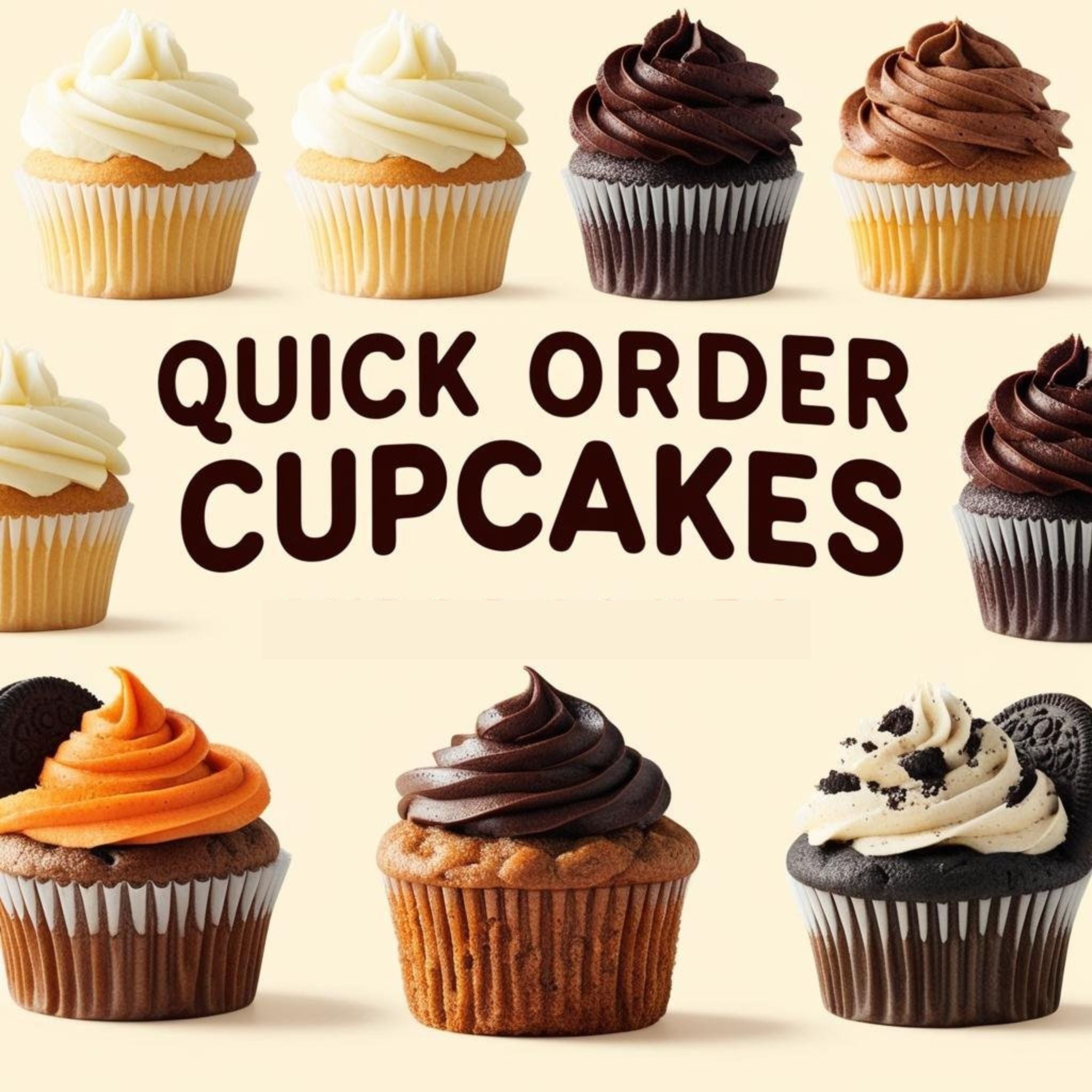 Quick Order Cupcakes – Baked Cravings