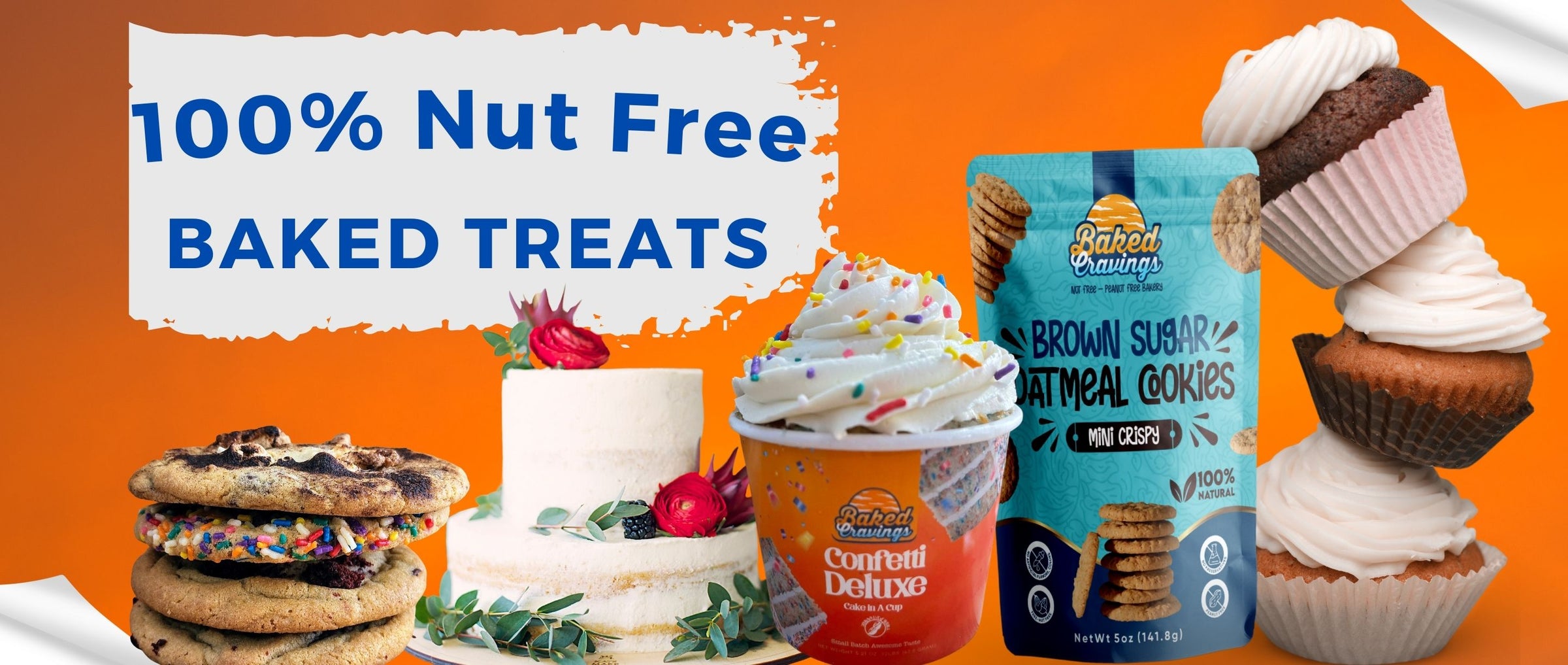 Baked Cravings - 100% Nut-Free Award Winning Bakery