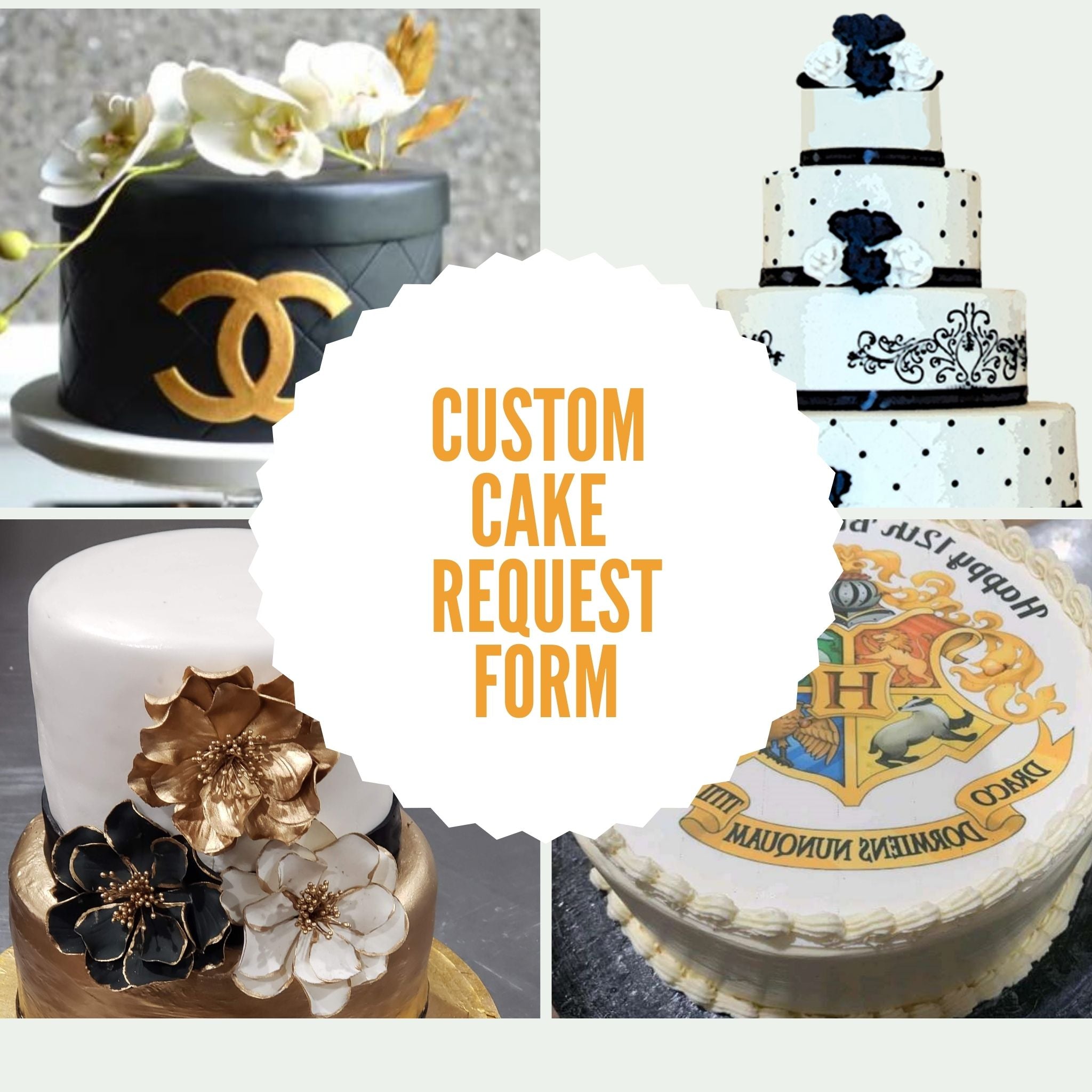 Custom Cake Request – Baked Cravings
